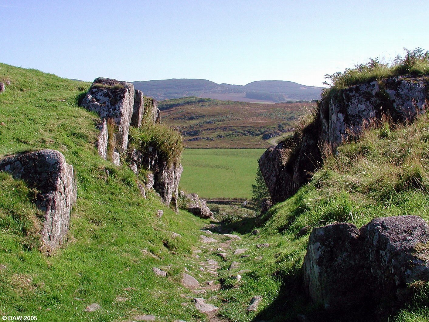 Historic sites of Argyll & Bute - Dunadd Hill Fort, entrance - The ...