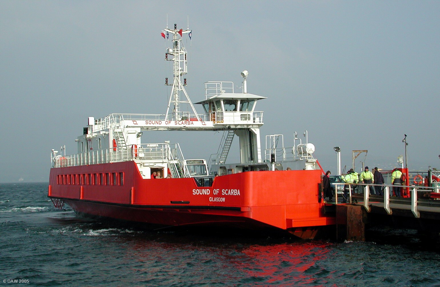 Views around Ayrshire, Arran & Inverclyde - Sound of Scarba car ferry ...