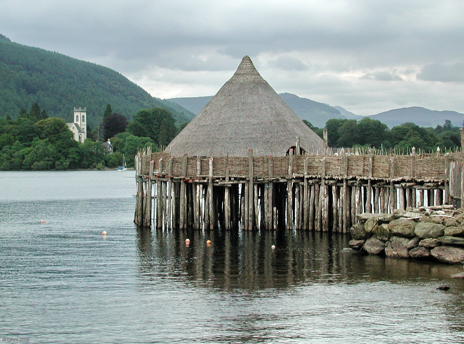 Views around Perth & Kinross - The Crannog Centre, Loch Tay - The ...