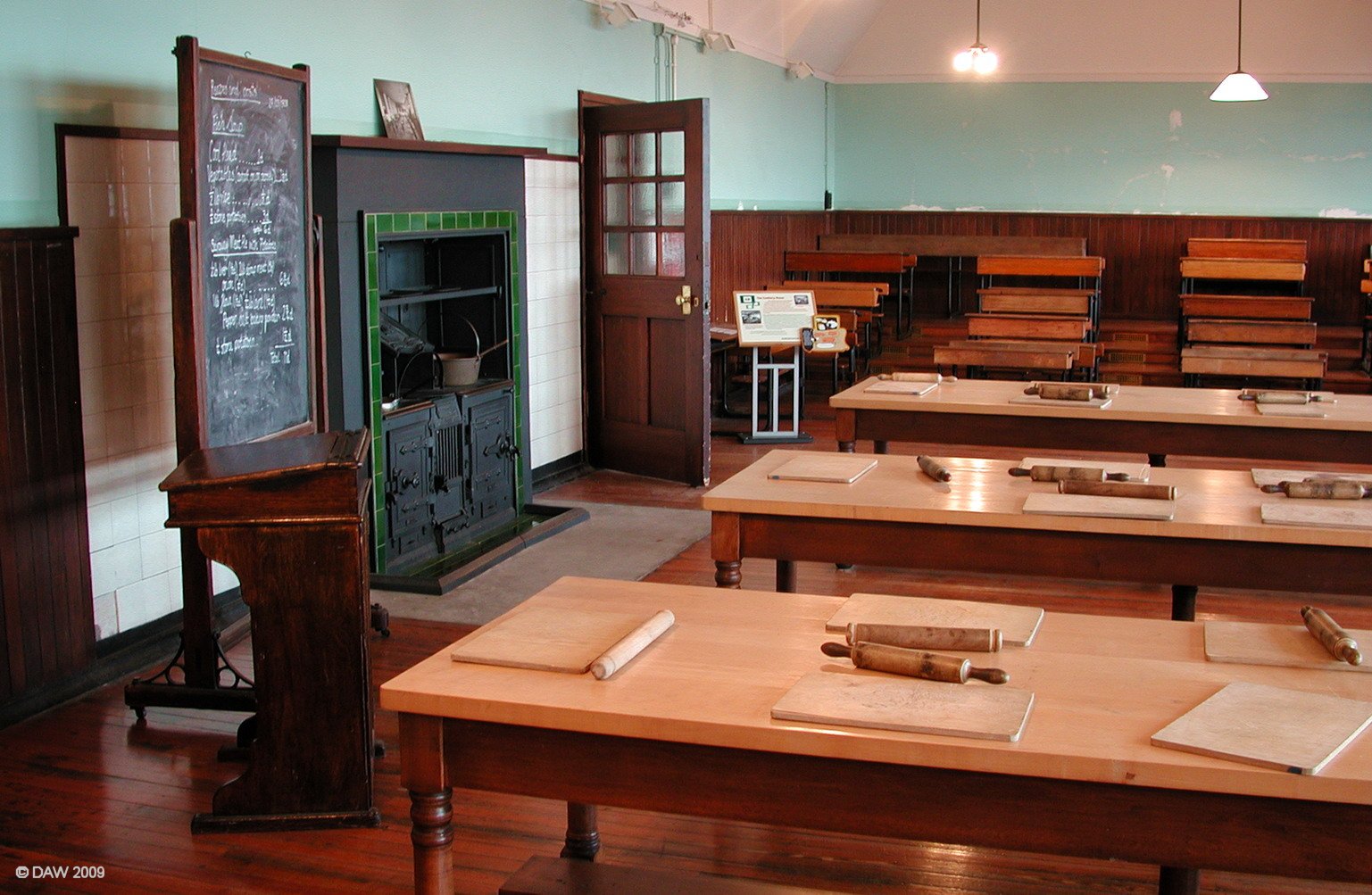 Glasgow City - Cookery class room, Scotland Street Museum - The ...