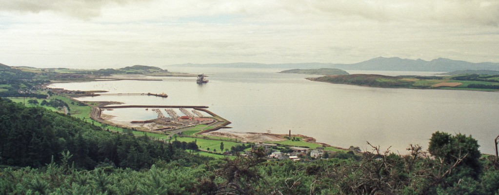 Around Scotland 1974-1999 - The view from Douglas Park, Largs, 1988 ...